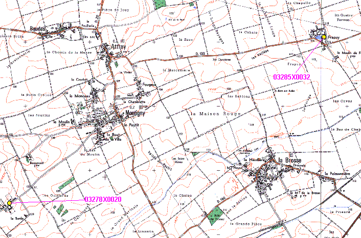 plusieurs stations dans une commune