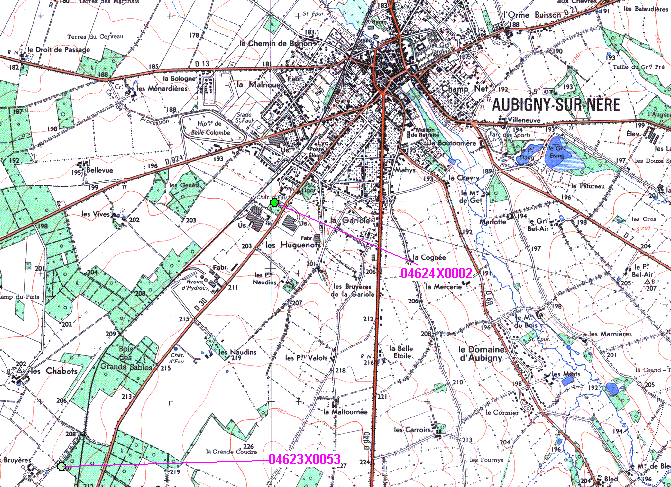plusieurs stations dans une commune